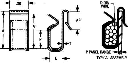 Tinnerman® Cable, Wire, Rod & Tube Clips | Tinnerman® Cable, Wire, Rod ...