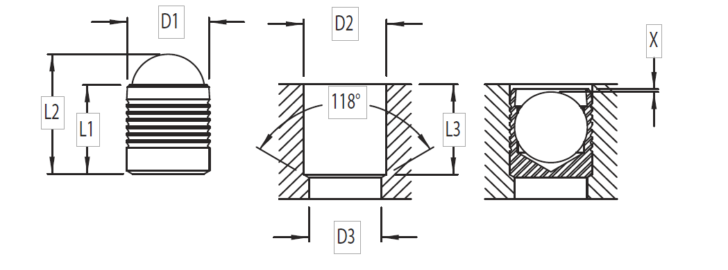 EIS-11 Steel Plug / Steel Ball Sealing Plugs - Bolt Products Inc.