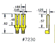 Heyco® Standard Female Cord Connectors - Bolt Products Inc.