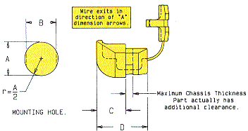 Heyco® Right Angle Strain Relief Bushings - Bolt Products Inc.