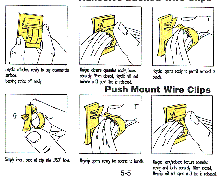 Heyclip™ Push Mount Wire Clips - Bolt Products Inc.