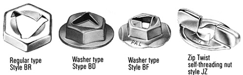 Palnut® Zip Twist Nuts - Bolt Products Inc.