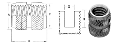 Ultra Sonic Double End Inserts 3/8-24 | Ultra Sonic Double End Inserts ...